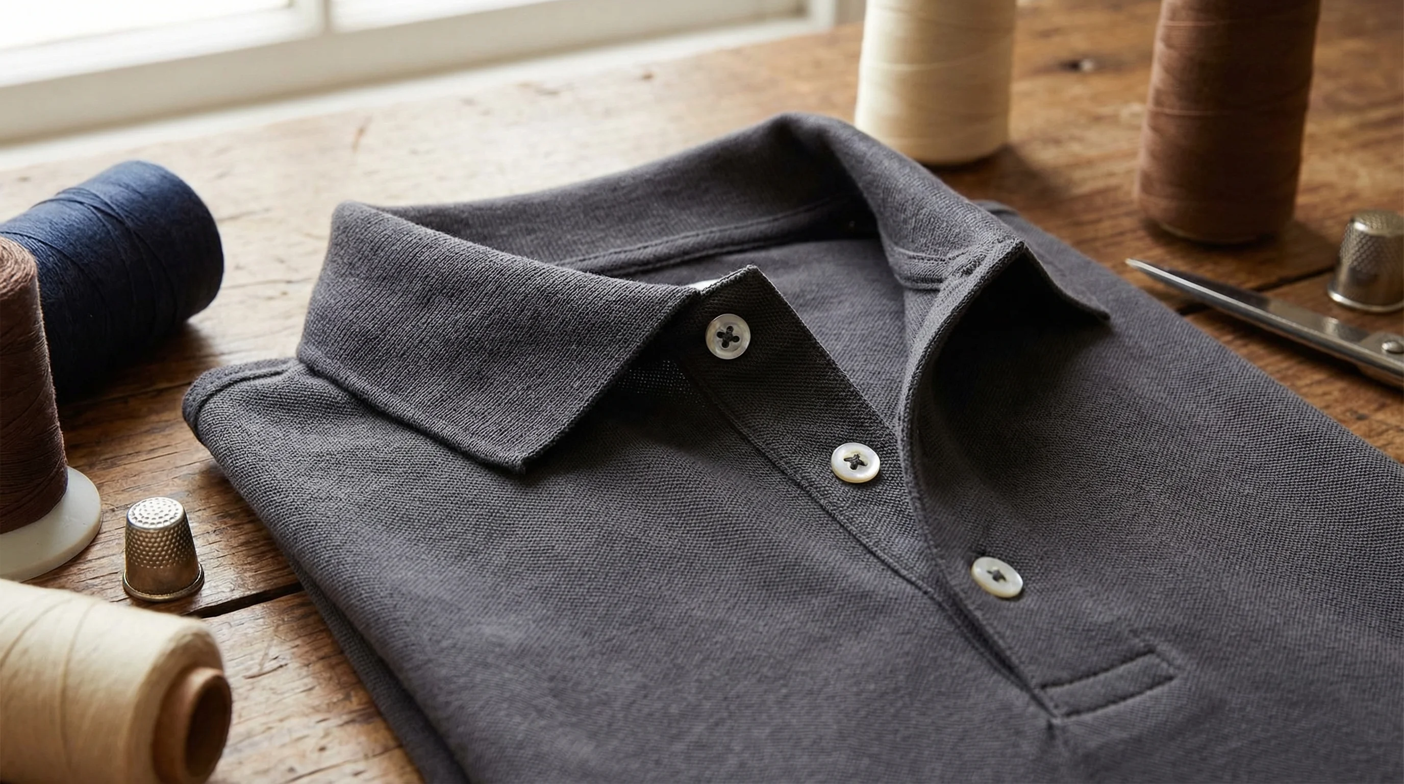 Polo Shirt Manufacturing: Piqué, Jersey & Premium Construction | White ...